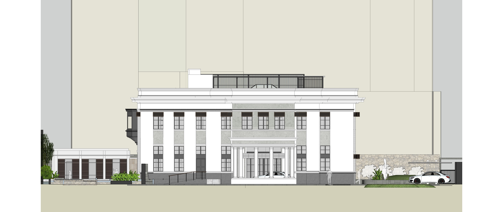 Ayan Sen Architects | Chamaria Villa, Ashoka Road