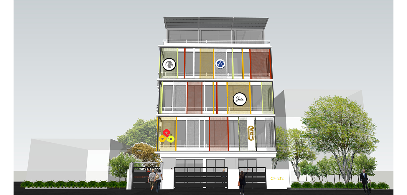 Ayan Sen Architects | Building at CF Block
